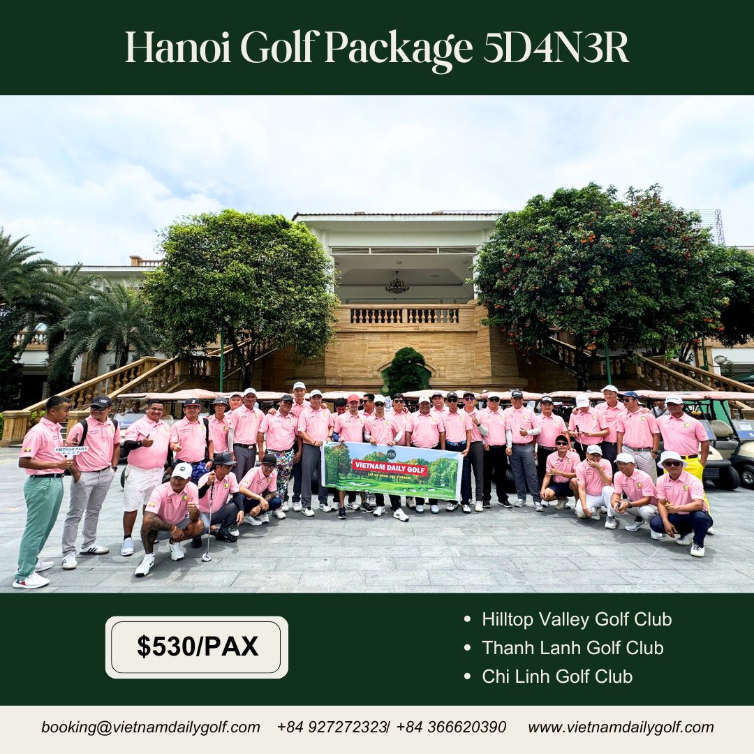 Hanoi golf package 5D4N3R